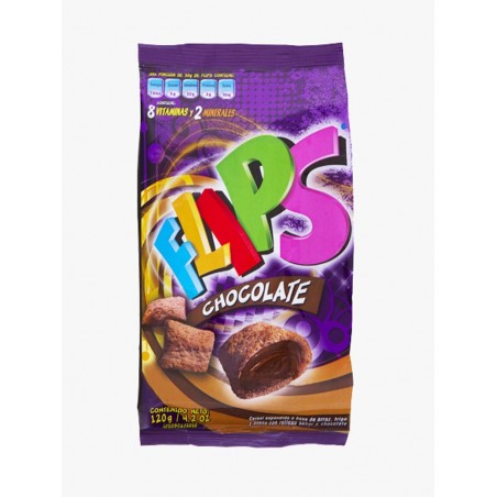CEREAL FLIPS CHOCO *120 GR