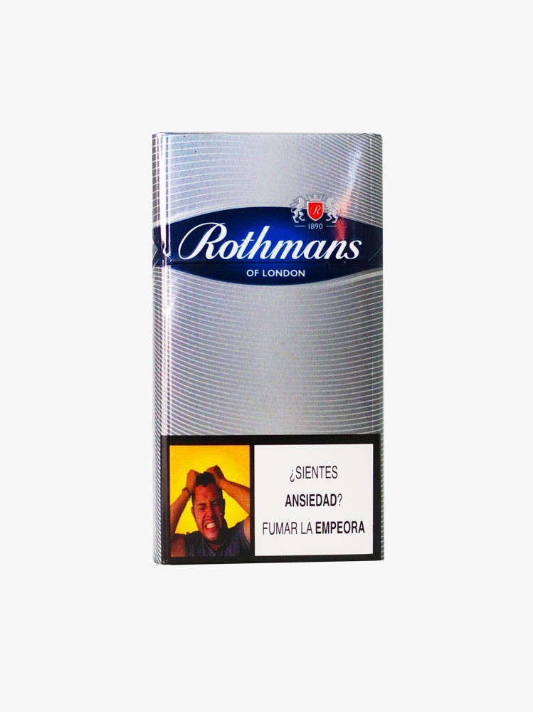 CIGARRILLOS ROTHMANS GRIS * 10 UND