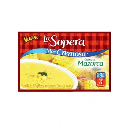 CREMA LA SOPERA DE MAZORCA * 87 GR