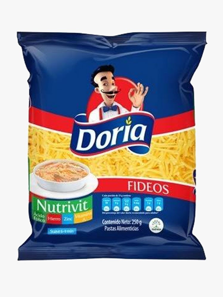 PASTA DORIA FIDEOS *250 GR