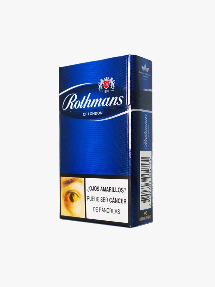 CIGARRILLOS ROTHMANS AZUL * 20 UND