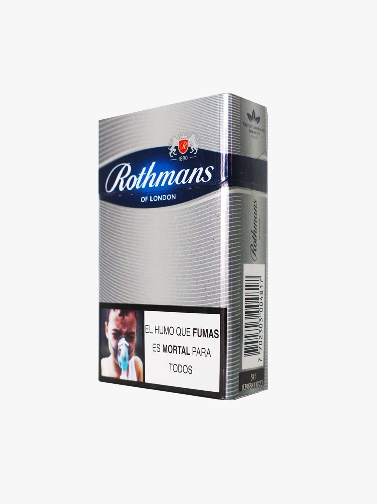 CIGARRILLOS ROTHMANS GRIS * 20 UND