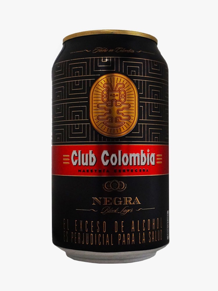CERVEZA CLUB COLOMBIA NEGRA EN LATA * 355 CC