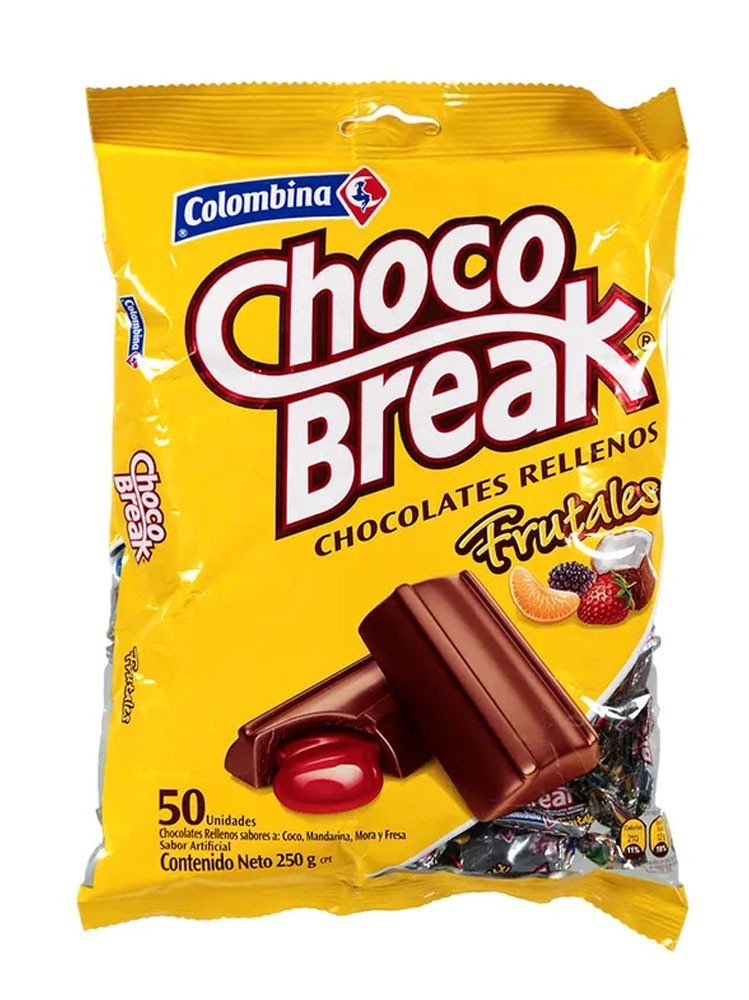 CHOCO BREAK COLOMBINA * 50 UND