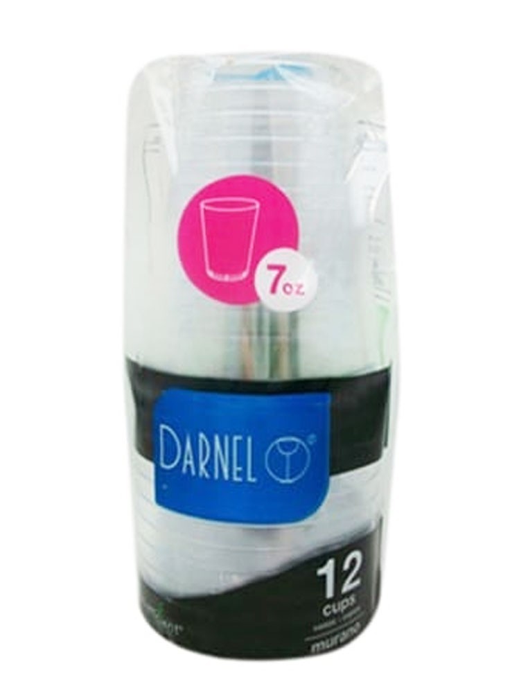 VASO DARNEL MURANO * 7 ONZ CRISTAL * 12