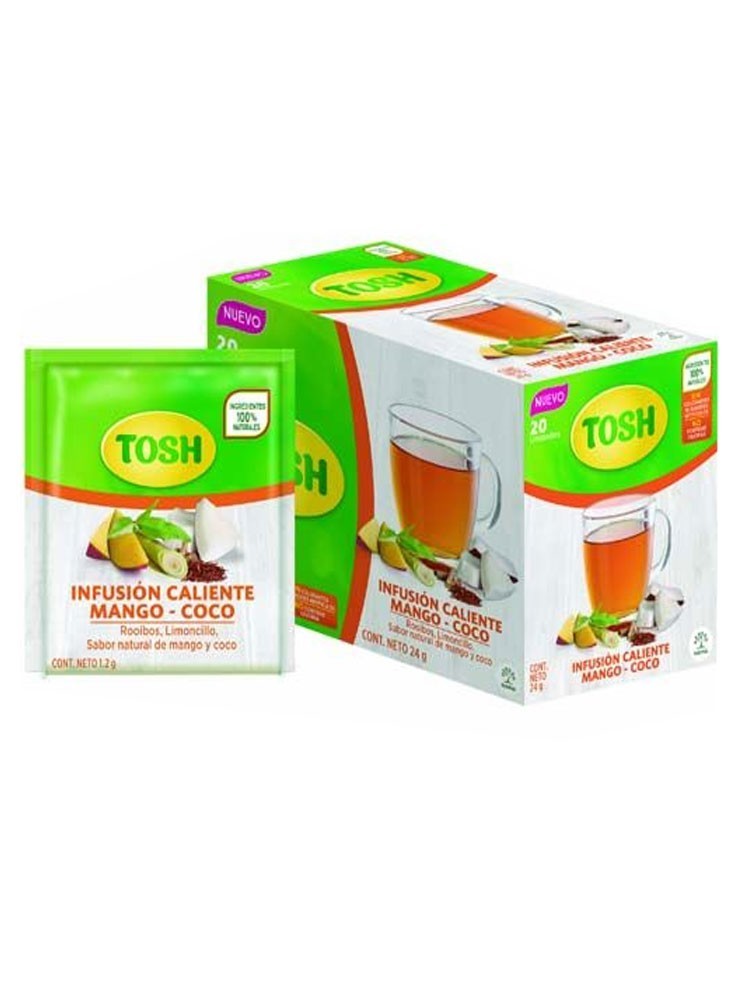 TE TOSH INFUSION CALIENTE MANGO-COCO