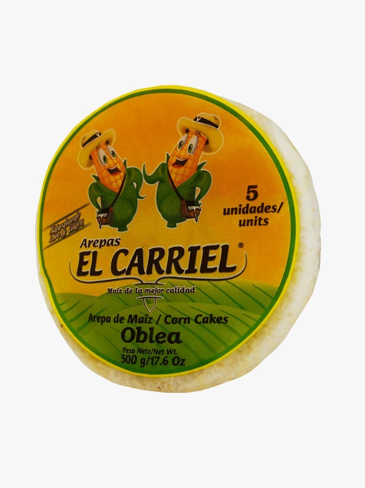 AREPA TIPO OBLEA EL CARRIEL * 5 UND